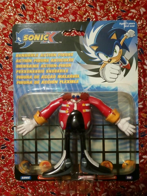 SONIC X DR. EGGMAN / Dr Robotnik Sonic The Hedgehog MOC Super Rare ...