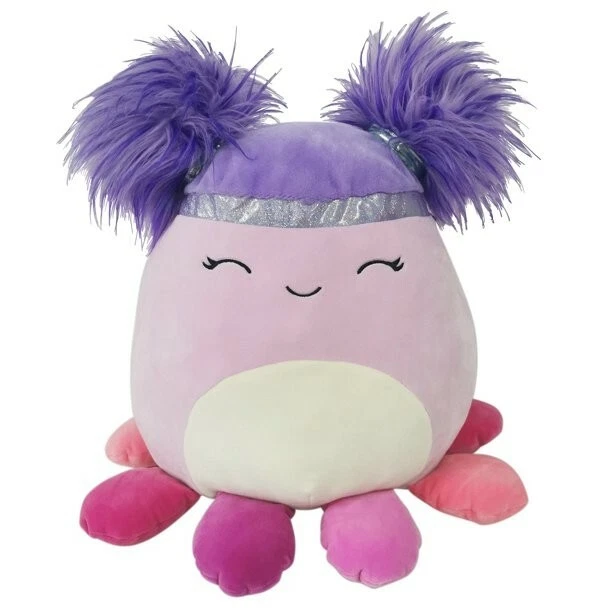 SQUISHMALLOWS OFFICIAL KELLYTOY Plush 14 inSquishdoo Plush Jeanne Pink ...