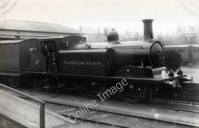 Railway Photo Darkroom Lbandscr Engine D3 0 4 4t Thornton Heath No 380