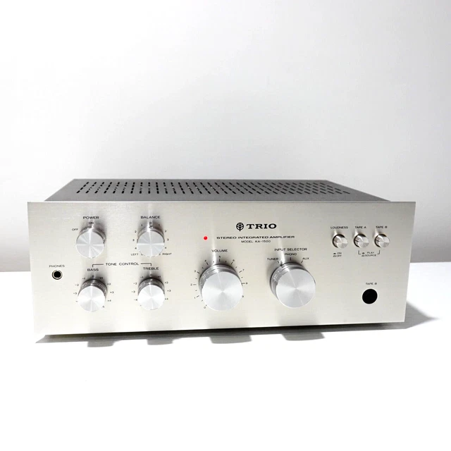 TRIO KA-1500 STEREO Integrated Amplifier Hi-Fi Audio Separate AUX PHONO ...