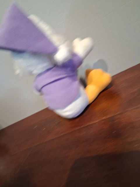 VINTAGE MICKEYS CHRISTMAS Carol Scrooge McDuck in Pajamas Plush Stuffed ...