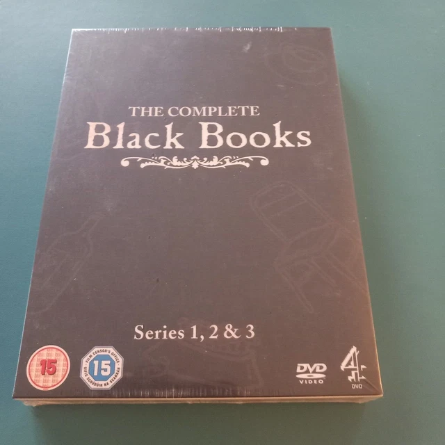 THE COMPLETE BLACK Books Series 1-3 DVD box-set, New & Sealed, UK ...