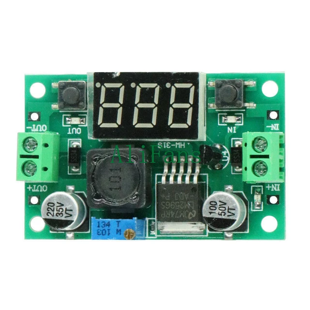 LM2596 DC-DC BUCK Step Down Converter Module Voltage Regulator w/ Led Voltmeter $4.57 - PicClick AU