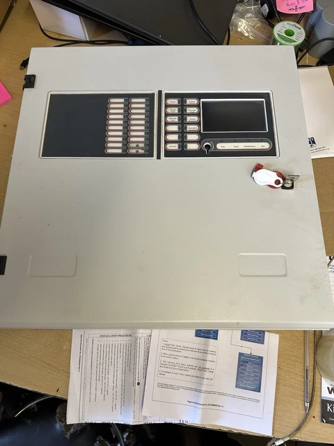 ZFP TOUCHSCREEN CONTROLLED Addressable Fire Panel Ex Display £217.50 ...