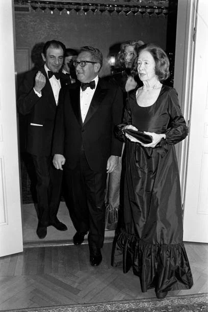 ARDESHIR ZAHEDI HENRY Kissinger Nancy Kissinger and Agnes Mag- 1977 Old ...