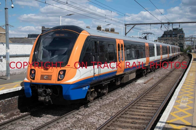 UK RAILWAY PHOTOGRAPH Of Class 710 Emu 710122. Rmemu-287 £1.70 ...