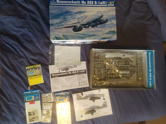 MESSERSCHMITT ME 262 B chasse nuit TRUMPETER 1/32 maquette neuve EUR 70,00 - PicClick FR