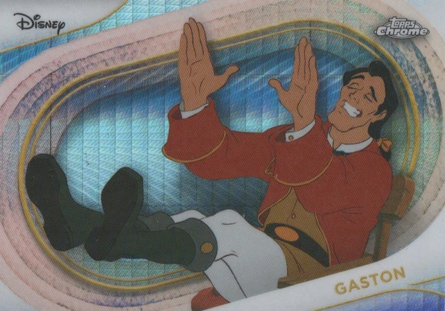TOPPS DISNEY CHROME 2025 Gaston Beauty & The Beast Base Card #127 £5.99 ...