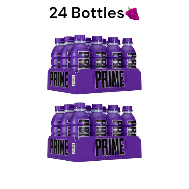PRIME HYDRATION DRINK By Logan Paul x KSI 12 Pack 16.9oz Bottles Bulk ...