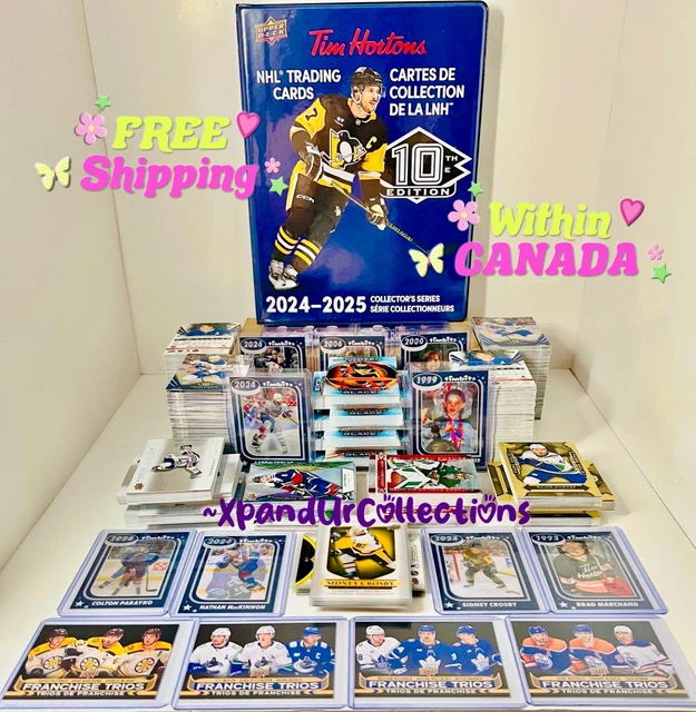 2024-25 TIM HORTONS 10th Edition BASE HS TN PG AI MP SC FT TIMBITS ...