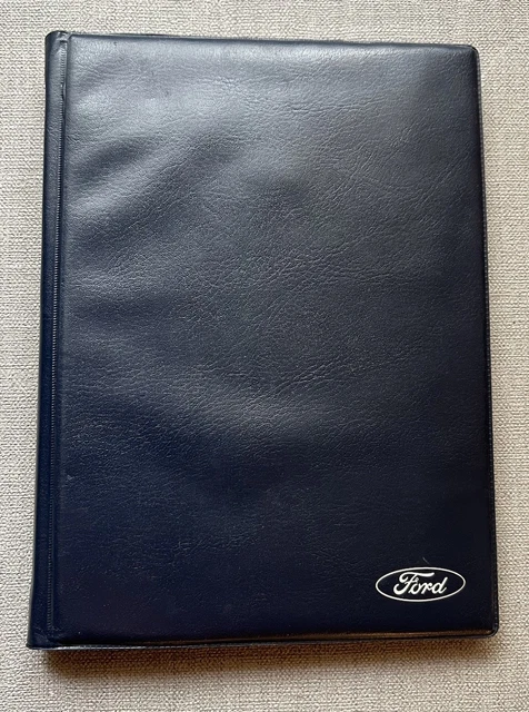 GENUINE FORD DOCUMENT Wallet Folder Owners Manual Handbook Service Book ...