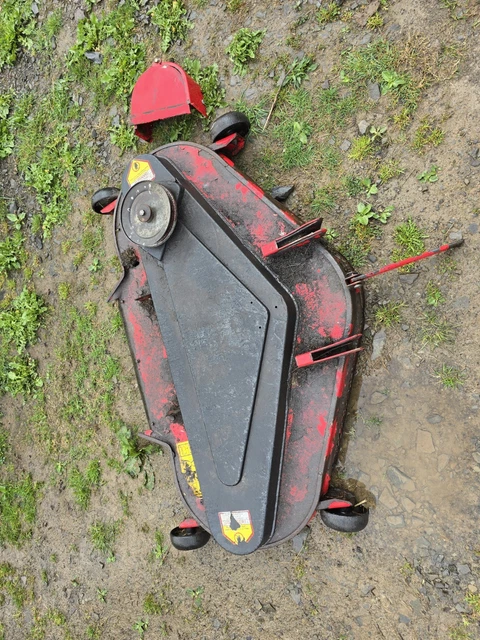 WESTWOOD COUNTAX RIDE on lawn mower cutting deck shell 42" triple blade ...