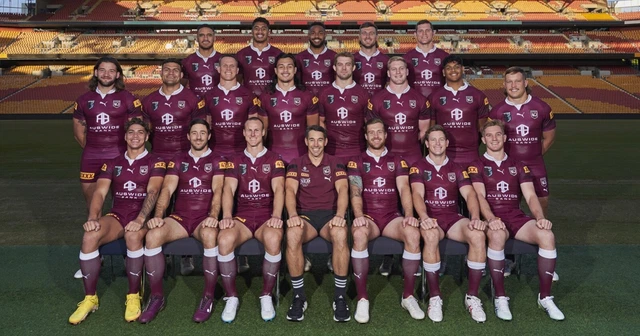 QUEENSLAND MAROONS NRL Rugby State Of Origin Team Poster, Bargain,1 $12 ...