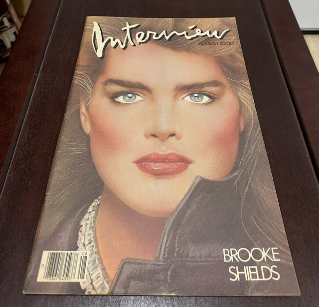 1983 AUGUST ANDY Warhol’s Interview Magazine, Brooke Shields (B26) £119 ...