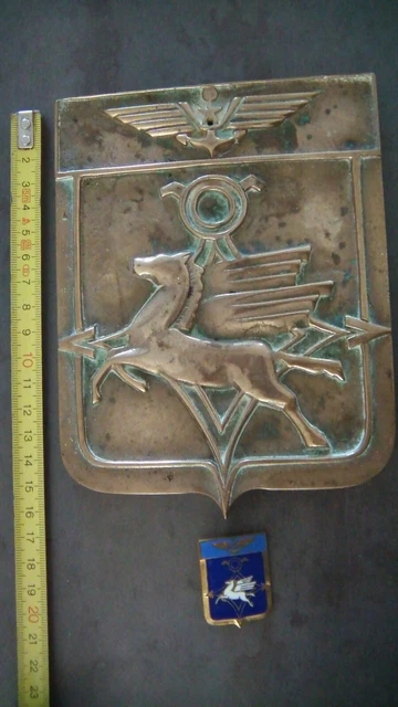 INSIGNE SAHARIEN ET plaque bronze aéronavale, flottille 31F EUR 40,00 ...