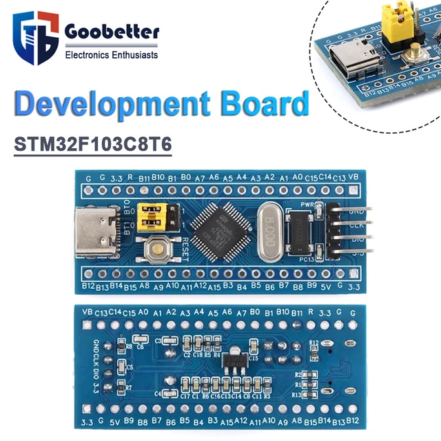 ARM CORE BOARD STM32F103C8T6 MCU Development Board System Board Type-C Interface EUR 4,70 ...