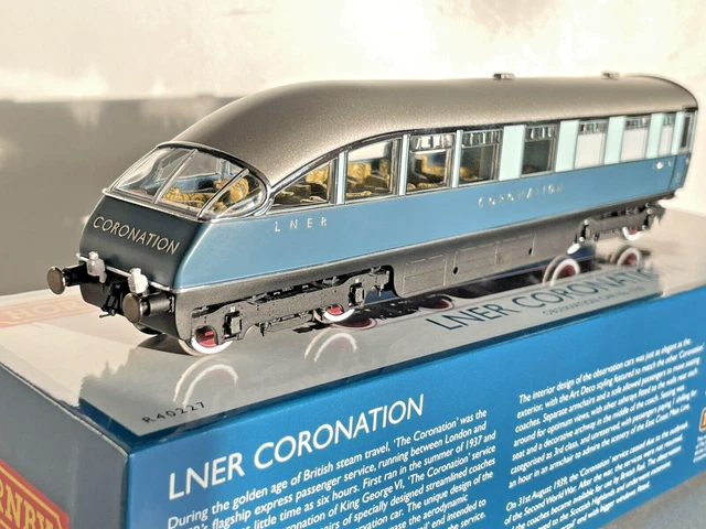 HORNBY R40227 LNER Coronation Observation Car No. 1719 ERA 3 £109.99 ...
