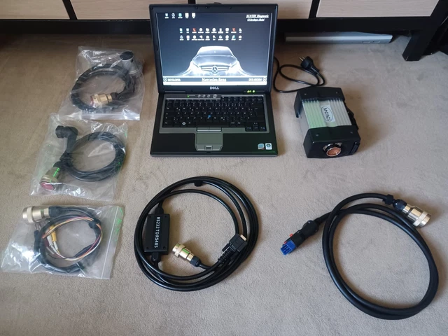 C3 MULTIPLEXER STAR Diagnose Komplettsystem Xentry DAS HHT PKW Mercedes ...