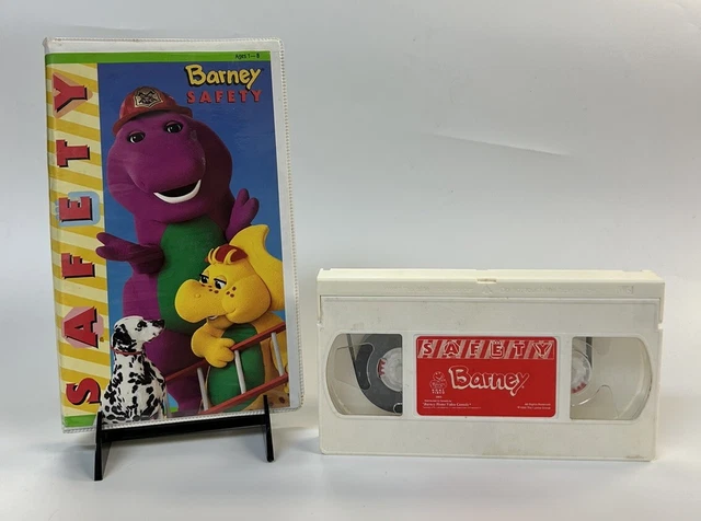 VINTAGE BARNEY AND Friends: Safety VHS 1995 Clamshell Lyons Group $14. ...