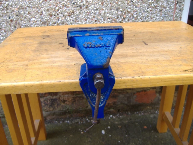 VINTAGE RECORD V75 TABLE TOP VICE 3in JAWS/MODELLER'S JEWELLER'S ...