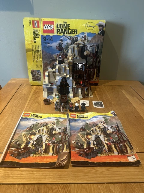 LEGO THE LONE Ranger Silver Mine Shootout Set 79110 99% Complete See ...
