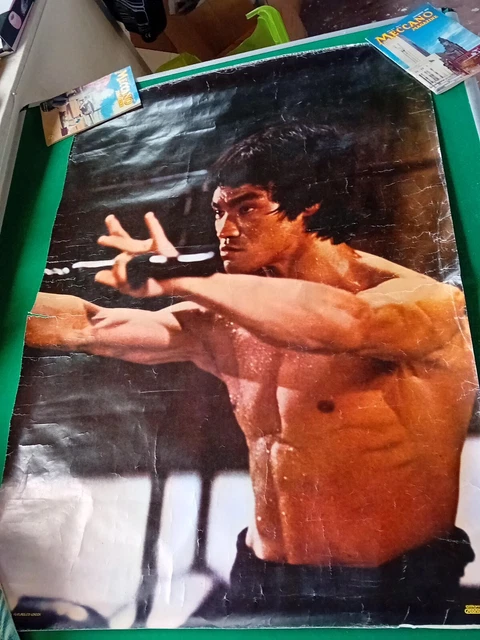 ORIGINAL BRUCE LEE Poster 1974 Scandecor 39 X 26" Used £90.00 - PicClick UK