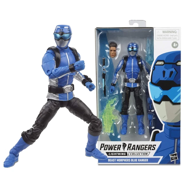 BEAST MORPHERS BLUE Ranger Power Rangers Lightning Collection 6" Action ...