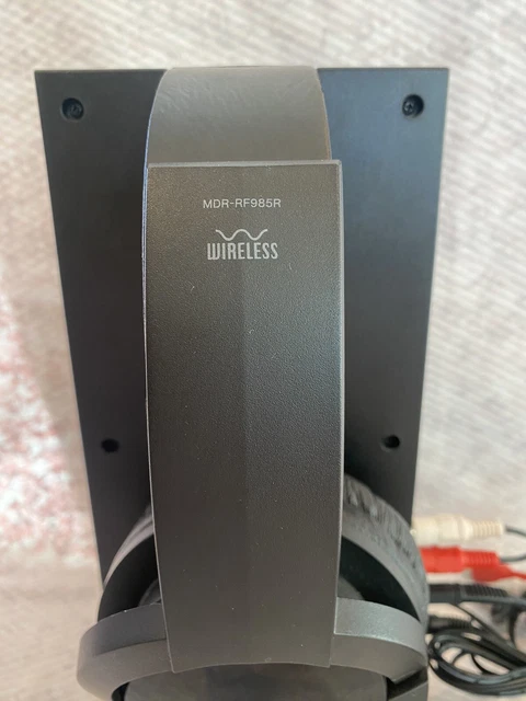 AURICULARES Y BASE transmisora inalámbricos Sony MDR-RF985R TMR-RF985R ...