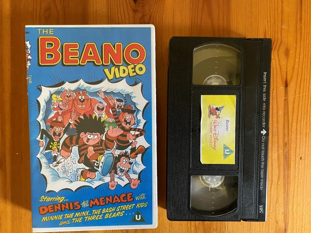 CHILDRENS CARTOON VHS Video The Beano Video Dennis the Menace pre owned ...