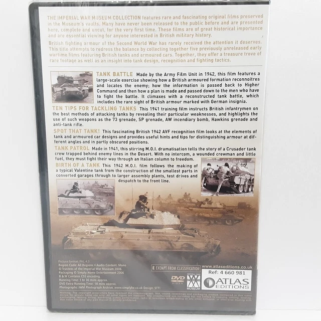 BRITISH TANKS AT War Five Wartime Documentaries 1941-1942 DVD - New ...
