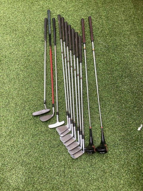 SET OF GOLF Clubs Irons Woods Putters Dunlop Peter Thomson Ben Sayers ...