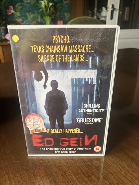 ED GEIN - High Fliers Video - Big Box Ex Rental - VHS £4.99 - PicClick UK