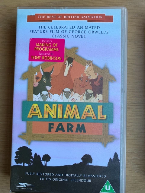 ANIMAL FARM (GEORGE Orwell’s)-Animated-Vhs Video Small Box. EUR 6,27 ...