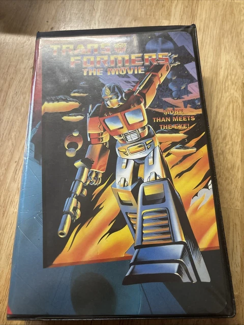 TRANSFORMERS THE MOVIE VHS Tape Canadian Version Unedited Rare Cut Like ...