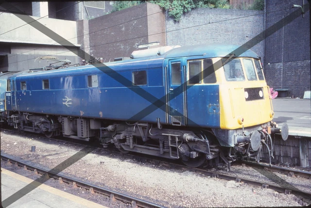 RAILWAY LOCOMOTIVE 35MM Slide – Class 85 035 At Birmingham New Street ...