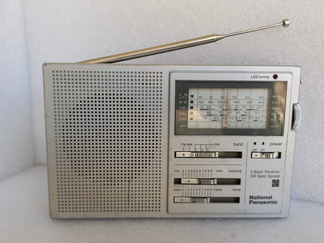 NATIONAL PANASONIC RF-788 Radio FM MW SW Japon 1979 rare modèle ...