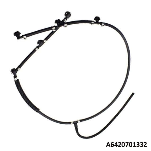 LÍNEA DE ACEITE con fugas de retorno de inyector de combustible ...