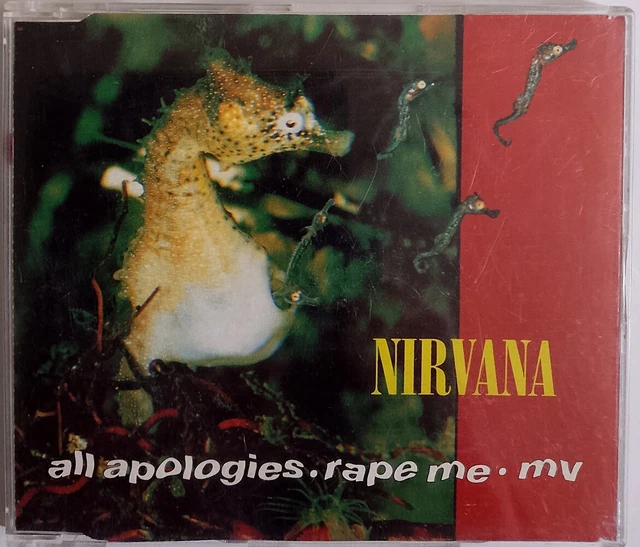 NIRVANA CD ALL Apologies Kurt Cobain Seattle Grunge Original 1993 UK ...