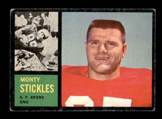 1962 TOPPS #155 Monty stickles VG/VGEX X2664119 EUR 1,96 - PicClick FR