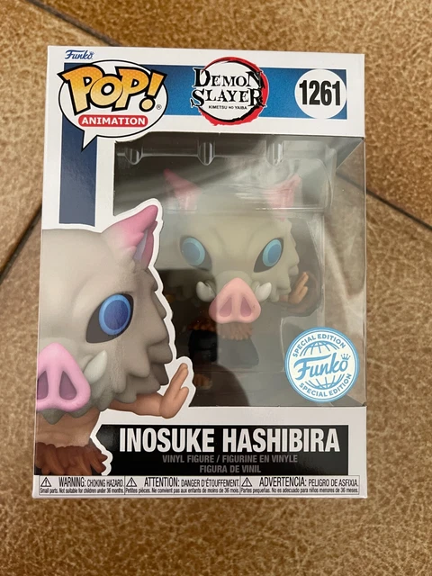 FUNKO POP ANIMATION Demon Slayer Inosuke Hashibira 7th Form 1261 ...