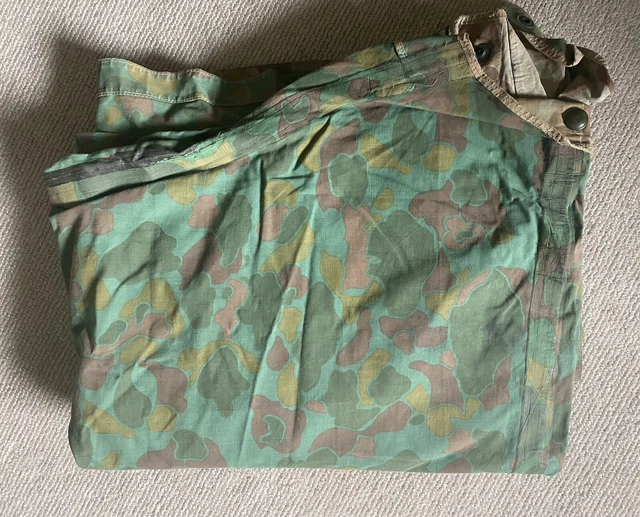 WW2 US USMC Marine Original Poncho Reversible Camouflage Original 2nd ...