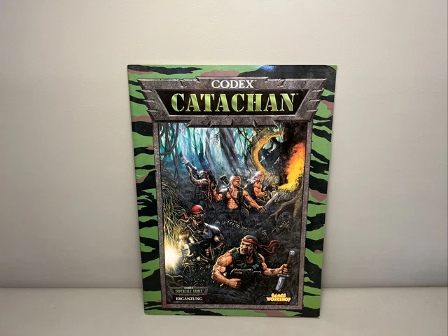 GAMES WORKSHOP | Warhammer 40K | Codex Catachan Supplement | German | # ...
