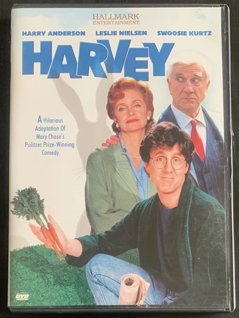 HARVEY (DVD, 1998, Harry Anderson, Leslie Nielsen, OOP) Canadian $17.99 ...