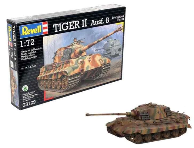 REVELL TIGER II Ausf. B REV 03129 Model Kit £30.99 - PicClick UK