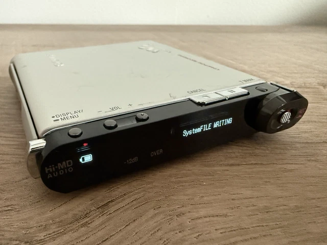 NEW OLED SCREENS - SONY MZ-RH1 Hi-MD MiniDisc Recorder – RARE - working ...
