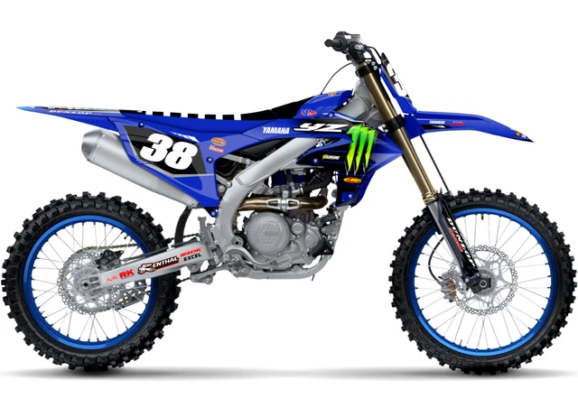 YAMAHA YZ450F 2023-2024 YZ250F 2024 Graphics decals stickers kit $281. ...