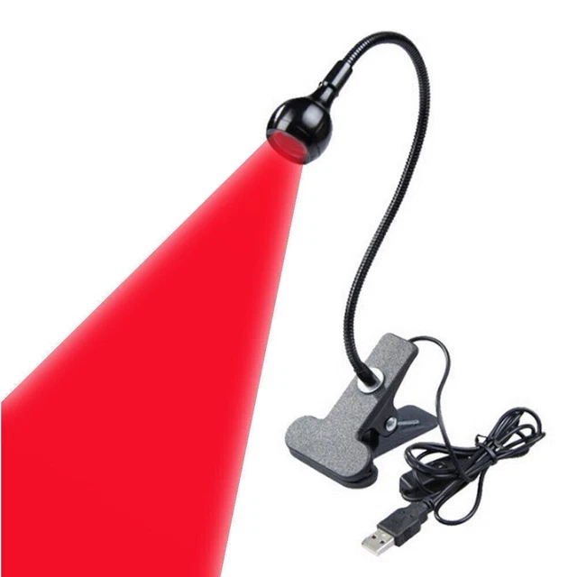 670NM RED LIGHT Flexible LED Light Against Deteriorating Gooseneck ...