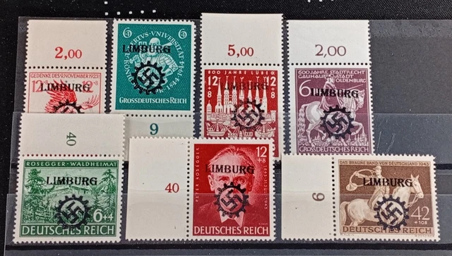 LOCAL DEUTSCHES REICH WWll Propaganda Fantasy overprint Paris used $5. ...