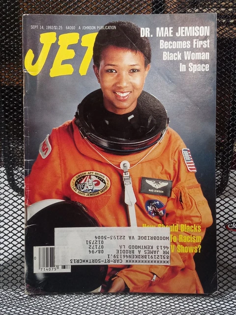 ASTRONAUT DR MAE Jemison Female Space Black Americana JET Magazine Sept ...