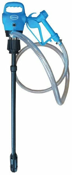 240V/12V ELECTRIC ADBLUE Transfer Pump Kit 200/205 Litre Drum Barrel ...